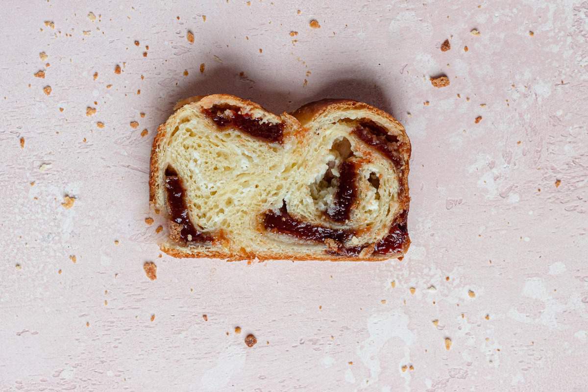 This Guava Cream Cheese Babka is a uniqe sweet bread recipe