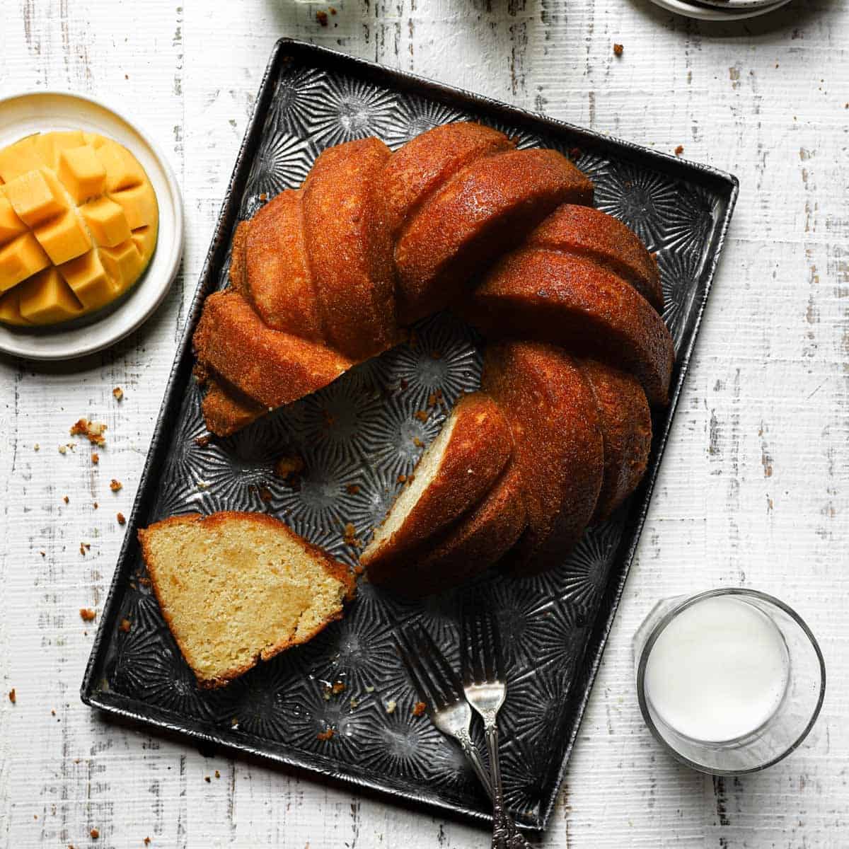 Mango Pound Cake