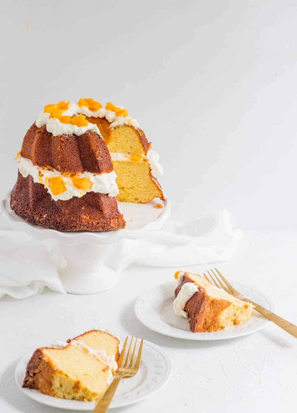 Mango Puree Pound Cake