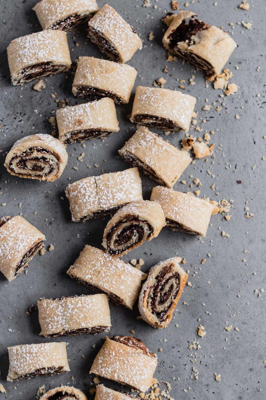 Chocolate Rolled Cookies Tender and flaky choclate cookie