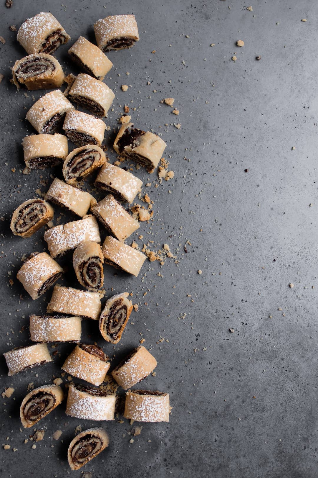 Chocolate Rolled Cookies Tender and flaky choclate cookie