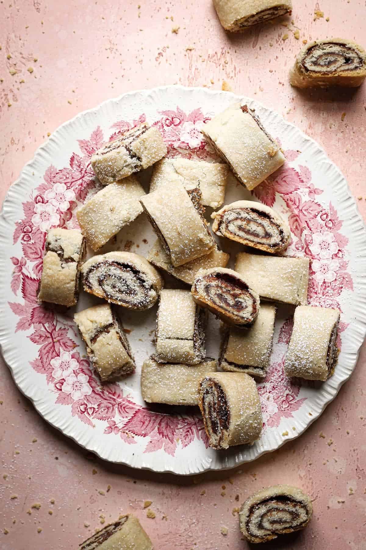 Chocolate Rolled Cookies Tender and flaky choclate cookie