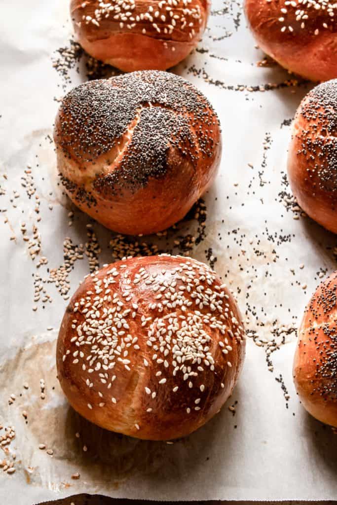 Bakery style Challah bread.Soft, sweet fluffy and crumbly.