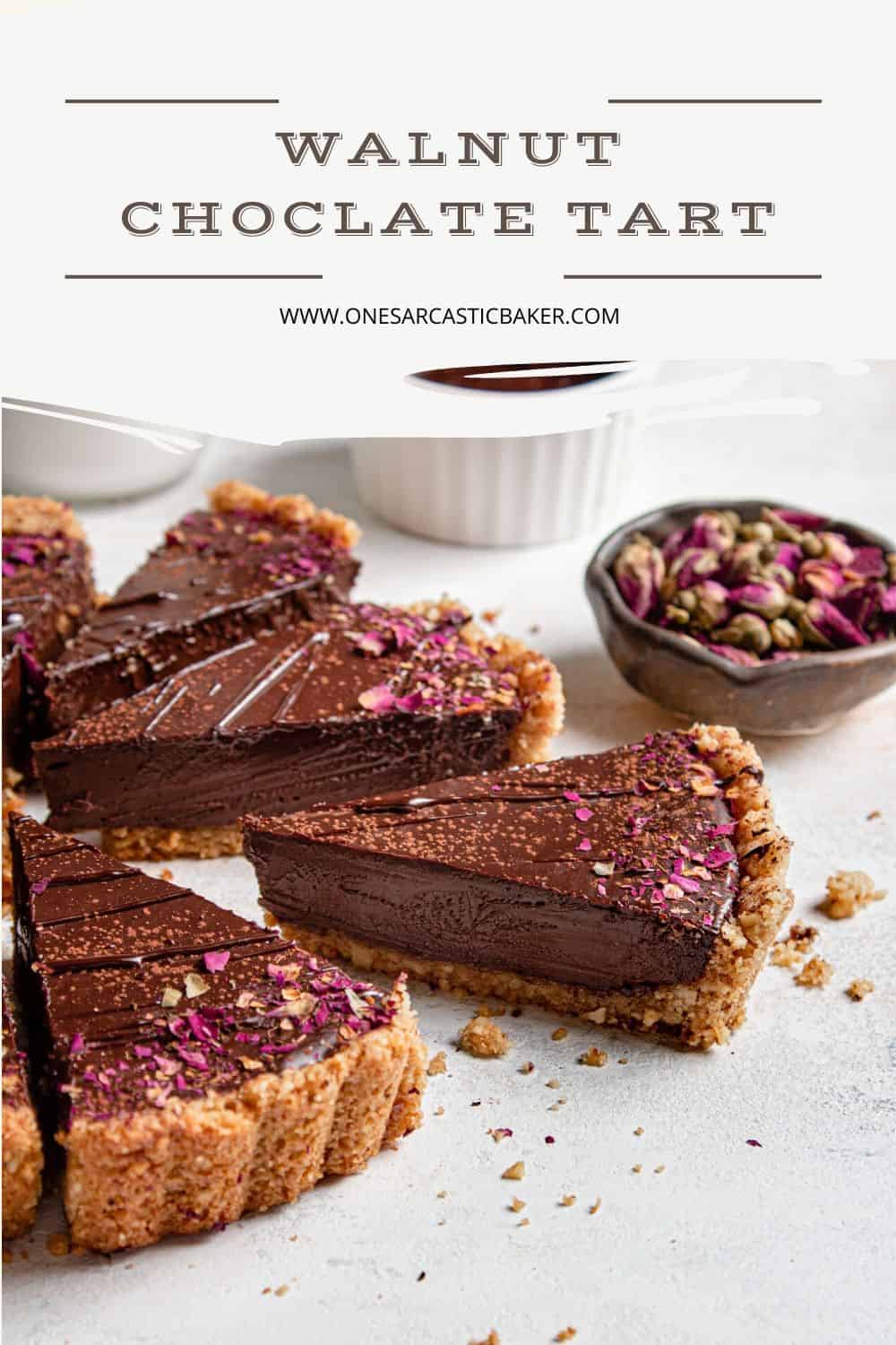 Chocolate Tart is a simple and impressive dessert.