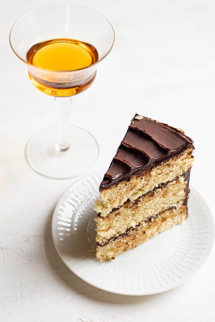 Amaretto Passover Cake is an impressive Passover dessert s