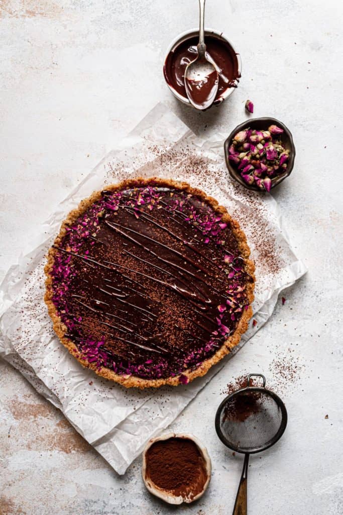 Chocolate Tart is a simple and impressive dessert.