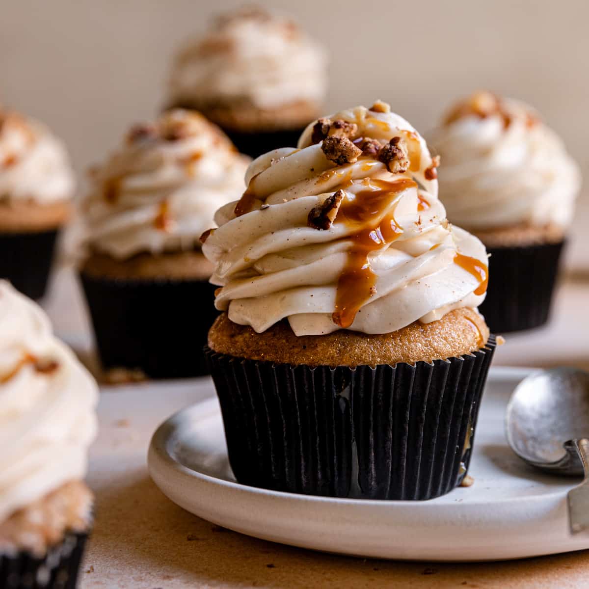 Chai Cupcakes are little comforting cakes bursting with warm spices