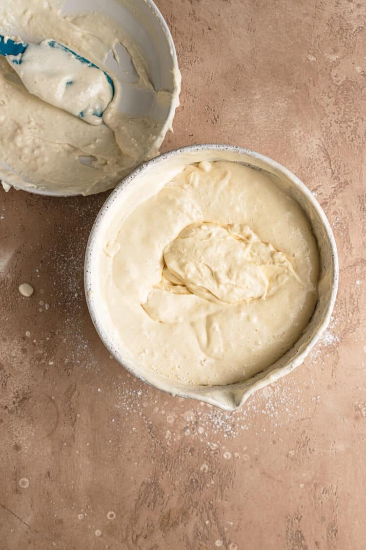 Sponge Cheesecake Cake light and tender cheecake cake.