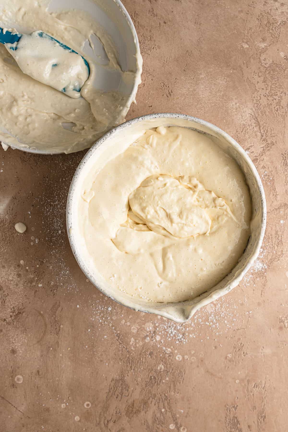 Sponge Cheesecake Cake light and tender cheecake cake.