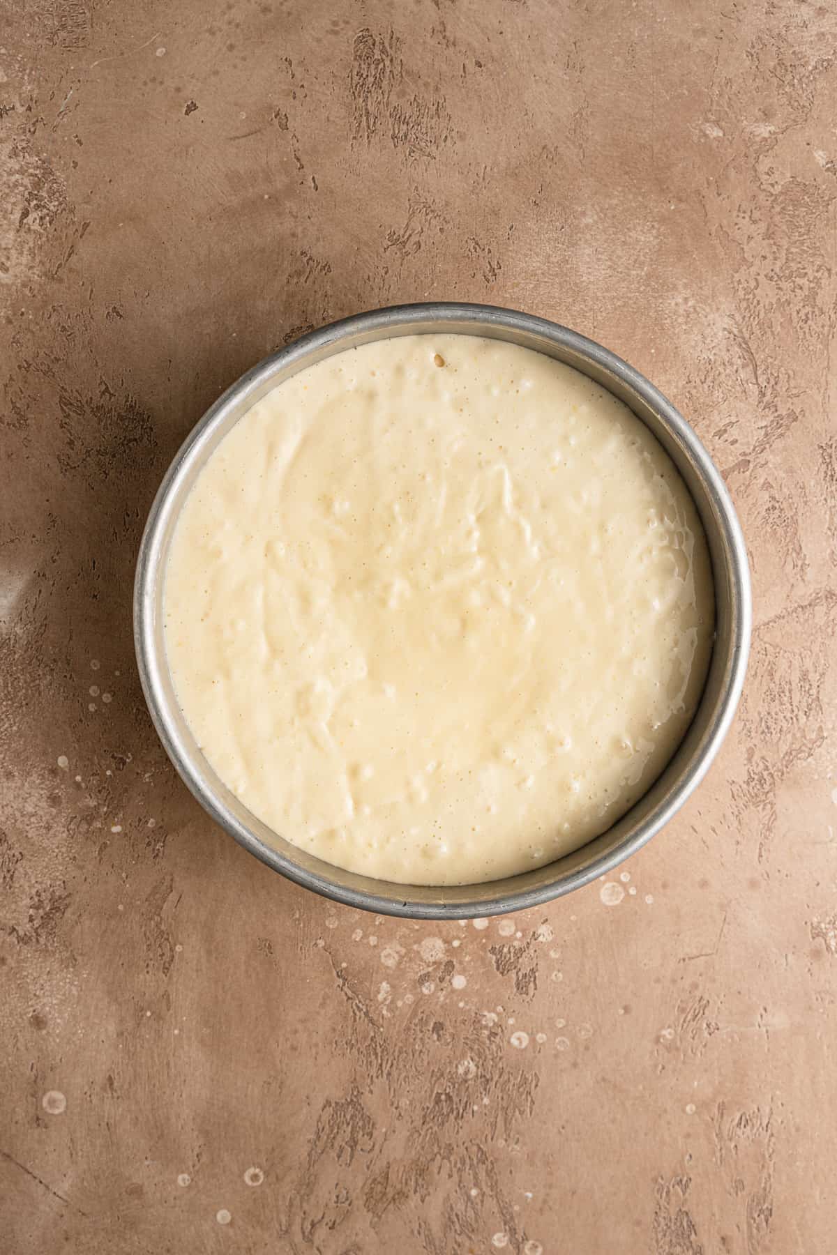 Sponge Cheesecake Cake light and tender cheecake cake.