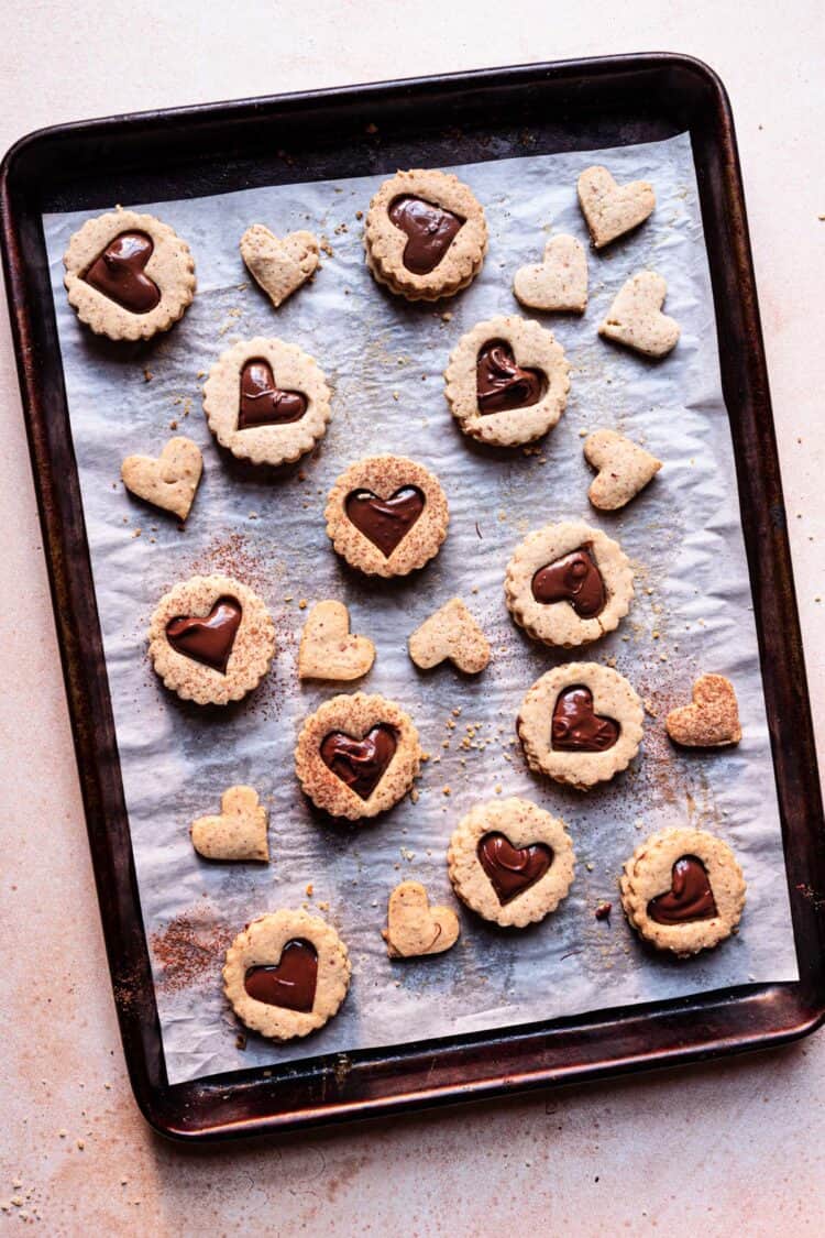 Hazelnut Shortbread Cookies, melt in the mouth delicious cookies.