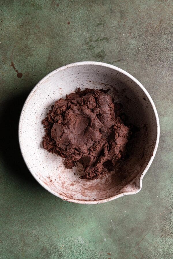 Chocolate Halva Sandwich Cookies, Soft, crispy chocolate shortbread