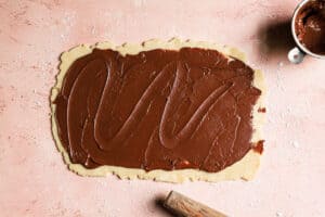 Chocolate Rolled Cookies Tender and flaky choclate cookie