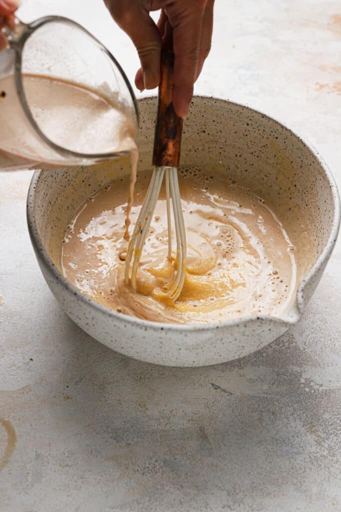 Hazelnut Butter Cake,easily and fast baked from scratch