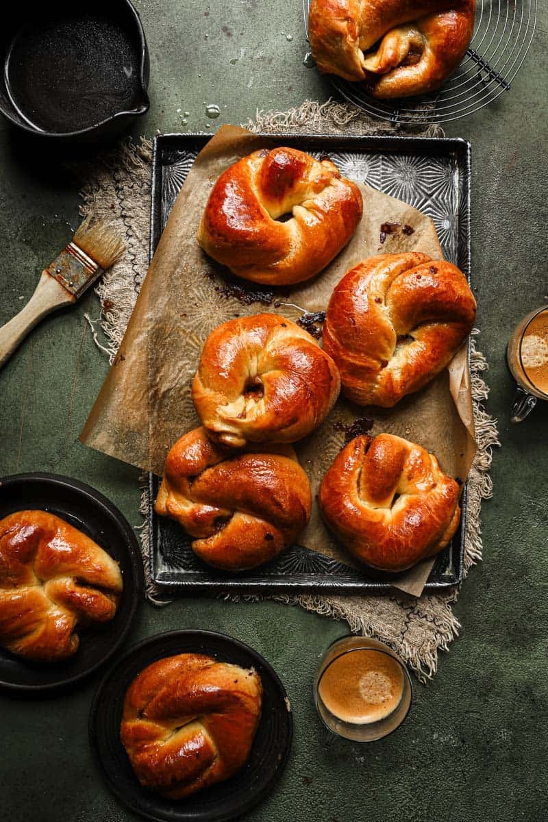 Cinnamon Brioche Rolls Recipe - One Sarcastic Baker