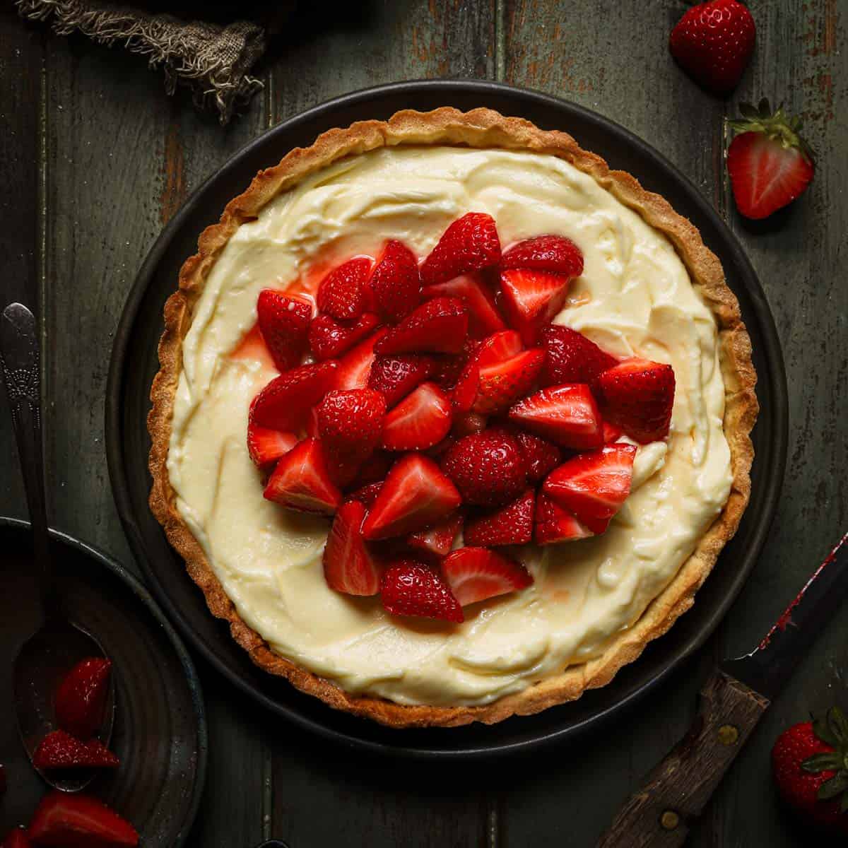 The Best Tarte Aux Fraises, A French Strawberry Tart