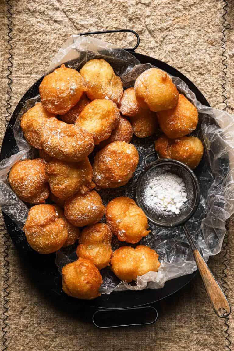 Zeppole, Homemade Italian Donuts - One Sarcastic Baker
