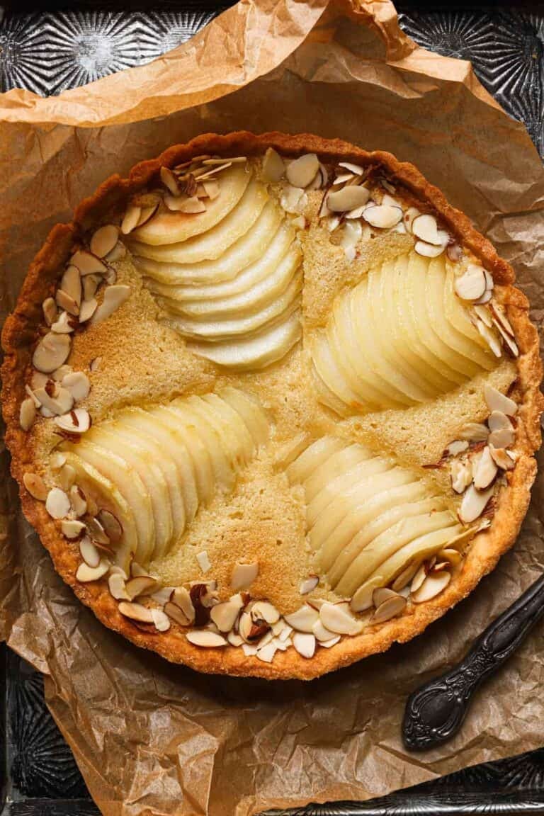 Pear Frangipane Tart Recipe