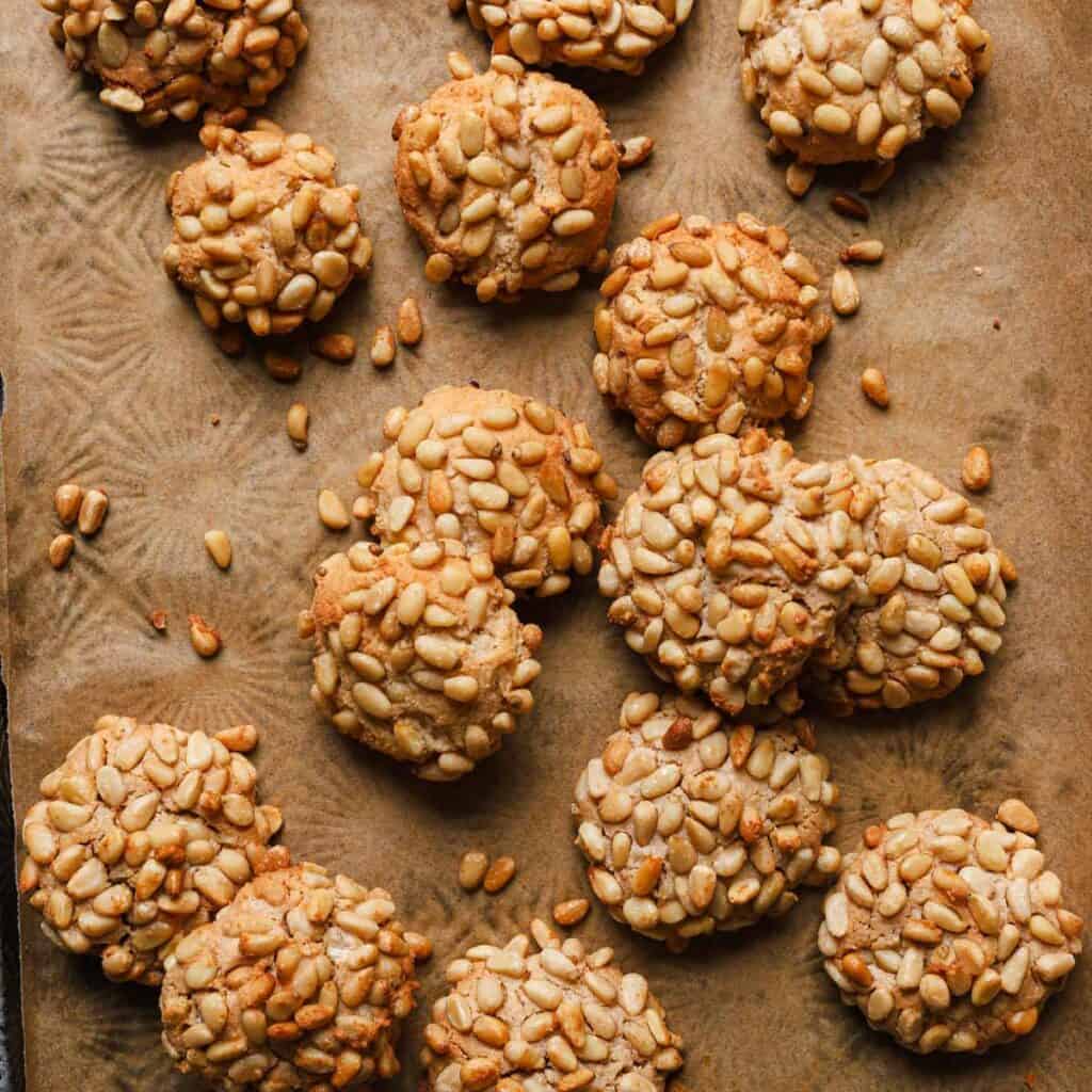 Pignoli Cookies, Italian Pine nuts Cookies
