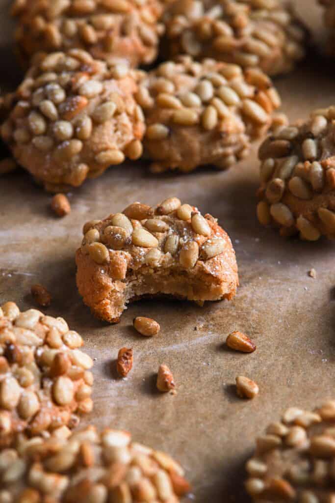 Pignoli Cookies, Italian Pine nuts Cookies