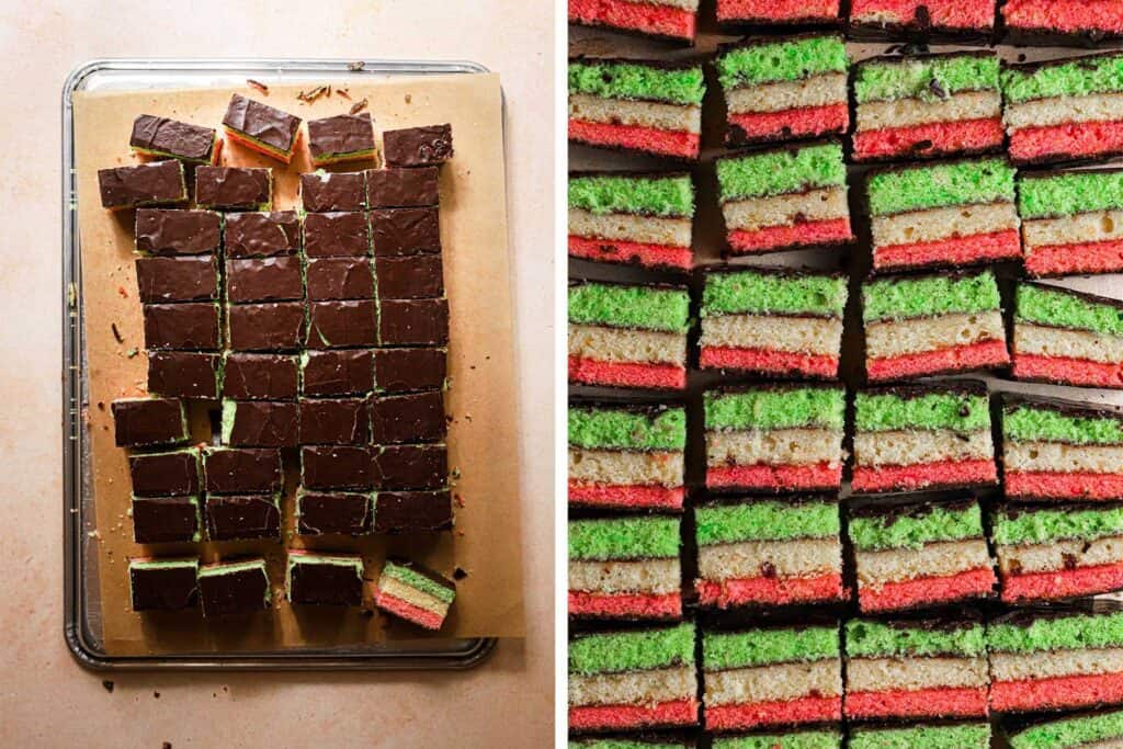Italian Rainbow Cookies Recipe - One Sarcastic Baker