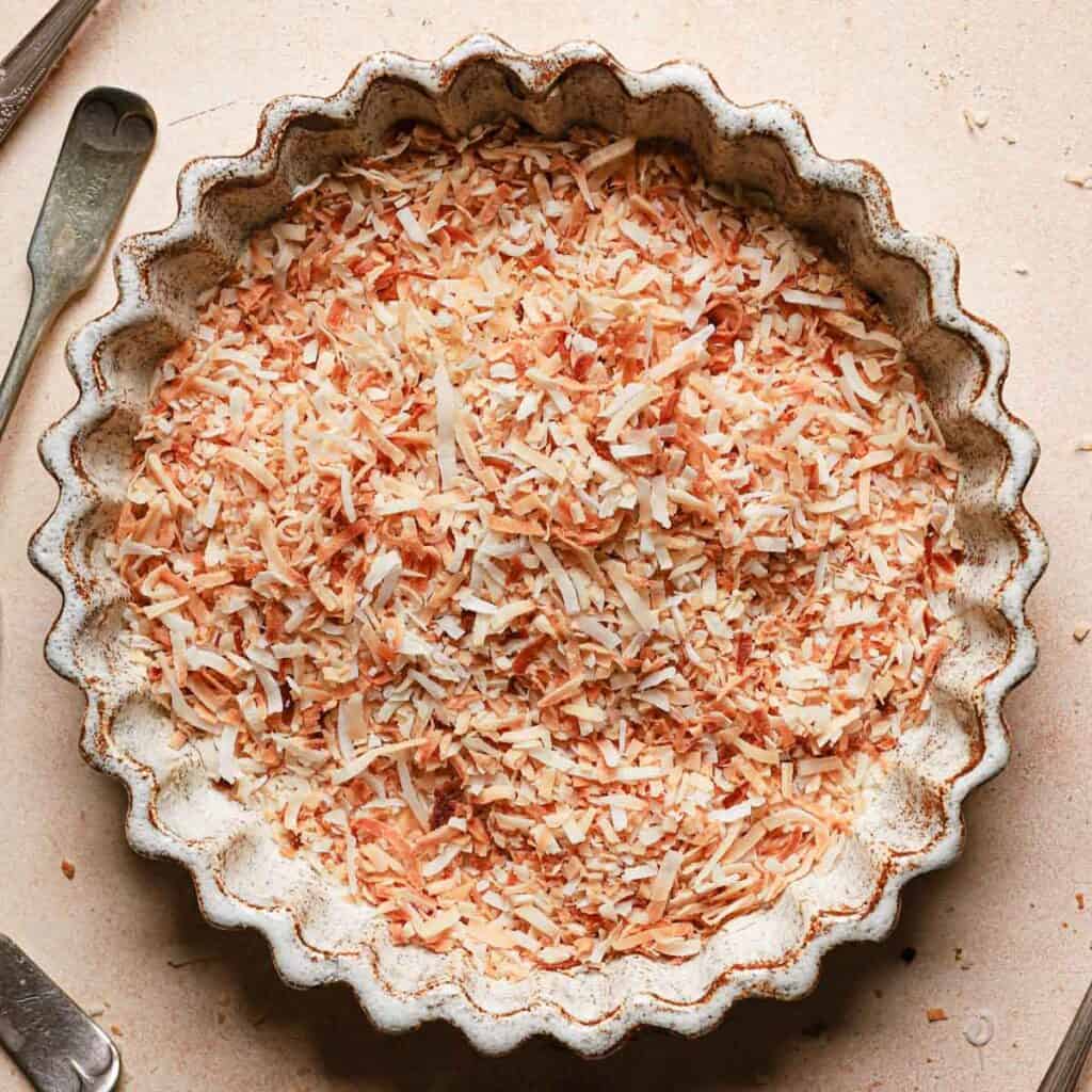 Toasted coconut, How to toast coconut using four ways