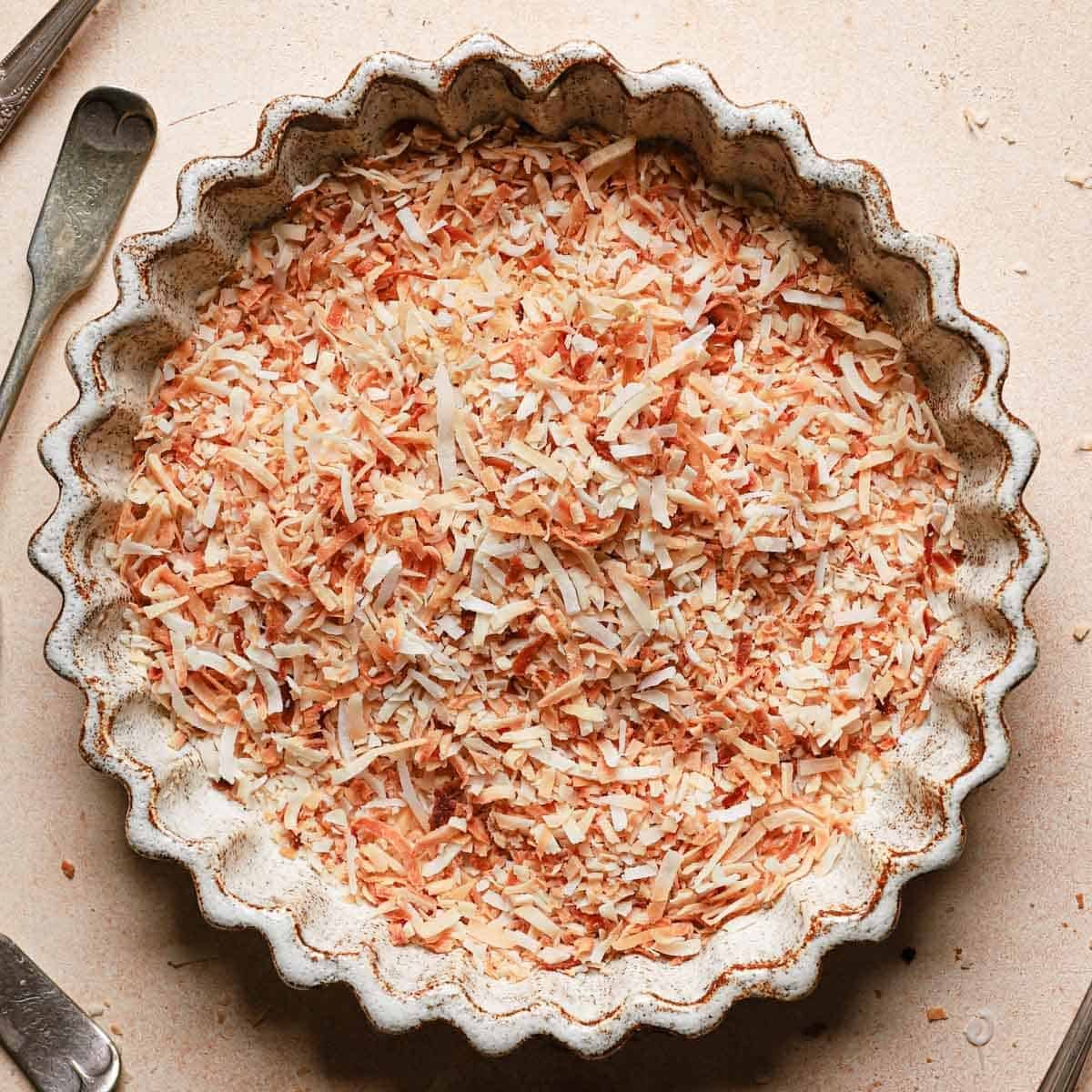 Toasted coconut, How to toast coconut using four ways