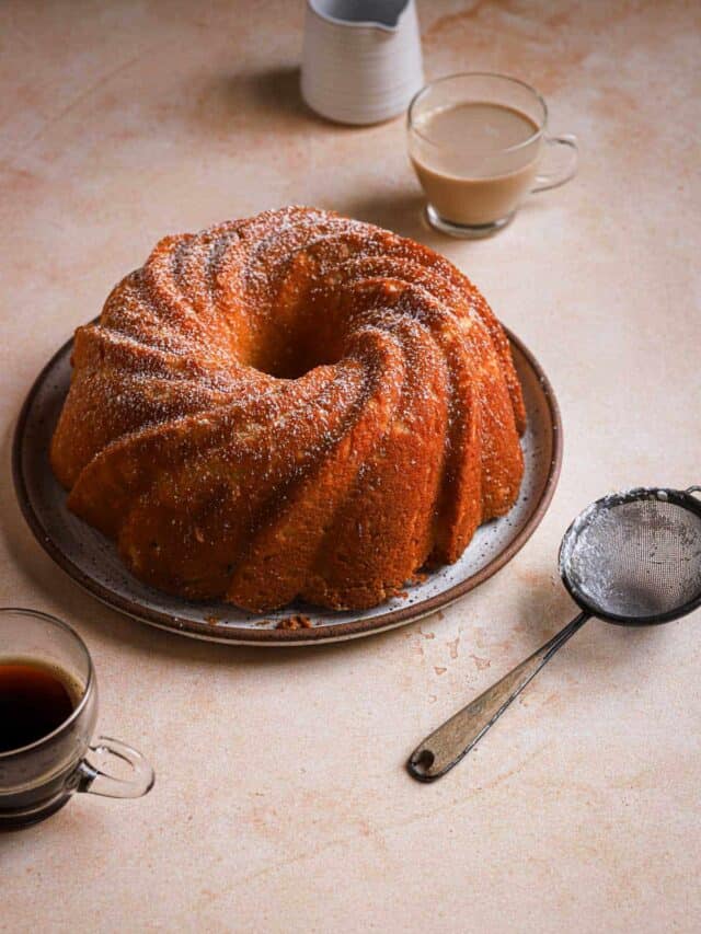 Ciambellone, Italian Breakfast Cake - One Sarcastic Baker