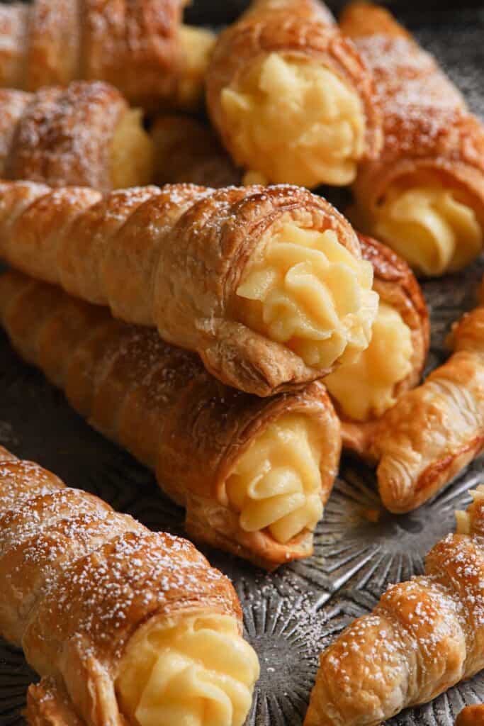 Cannoncini, Italian Cream Horns