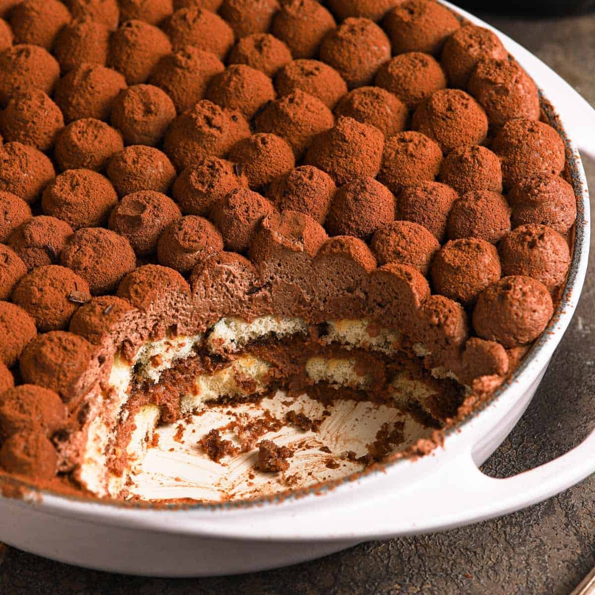 Chocolate Tiramisu, Easy And Fun Version
