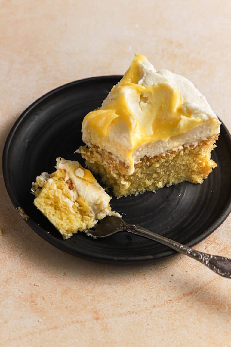 Limoncello Mascarpone Cake - Italian Lemon Cake