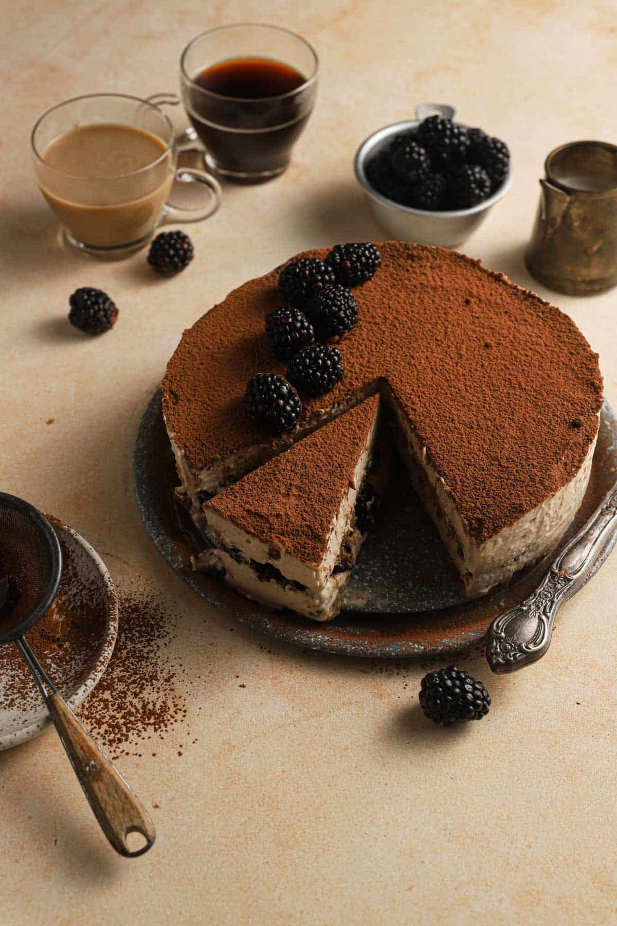 Blackberry Tiramisu A Fun & Delicious Twist To The Classic Dessert