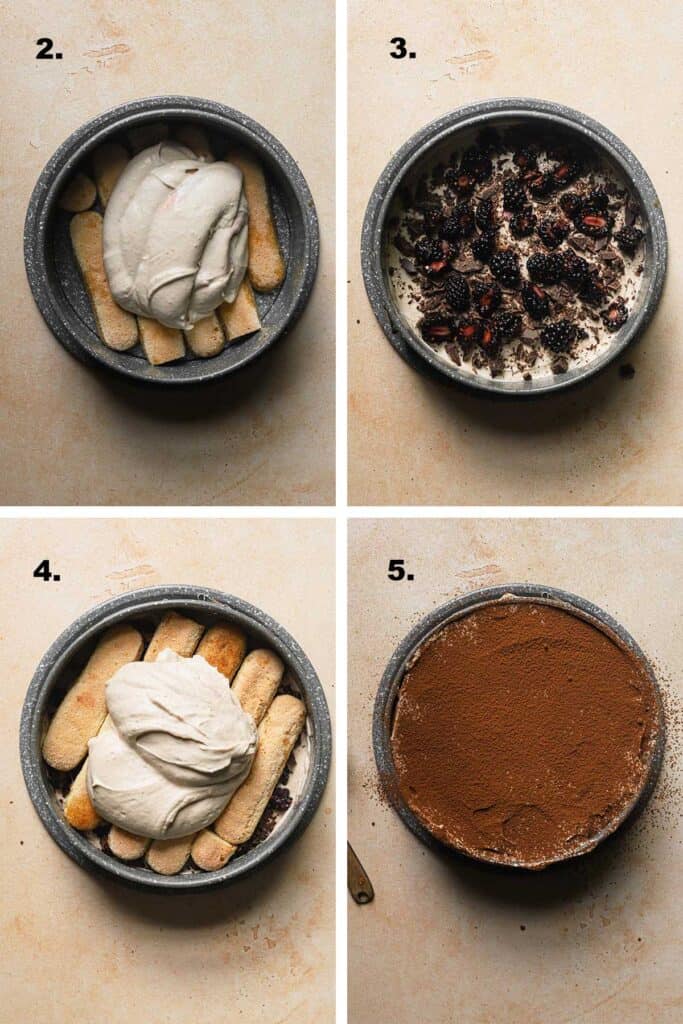 Blackberry Tiramisu A Fun & Delicious Twist To The Classic Dessert