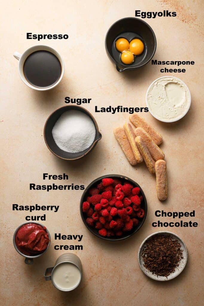 Raspberry Tiramisu, No Bake Easy Dessert