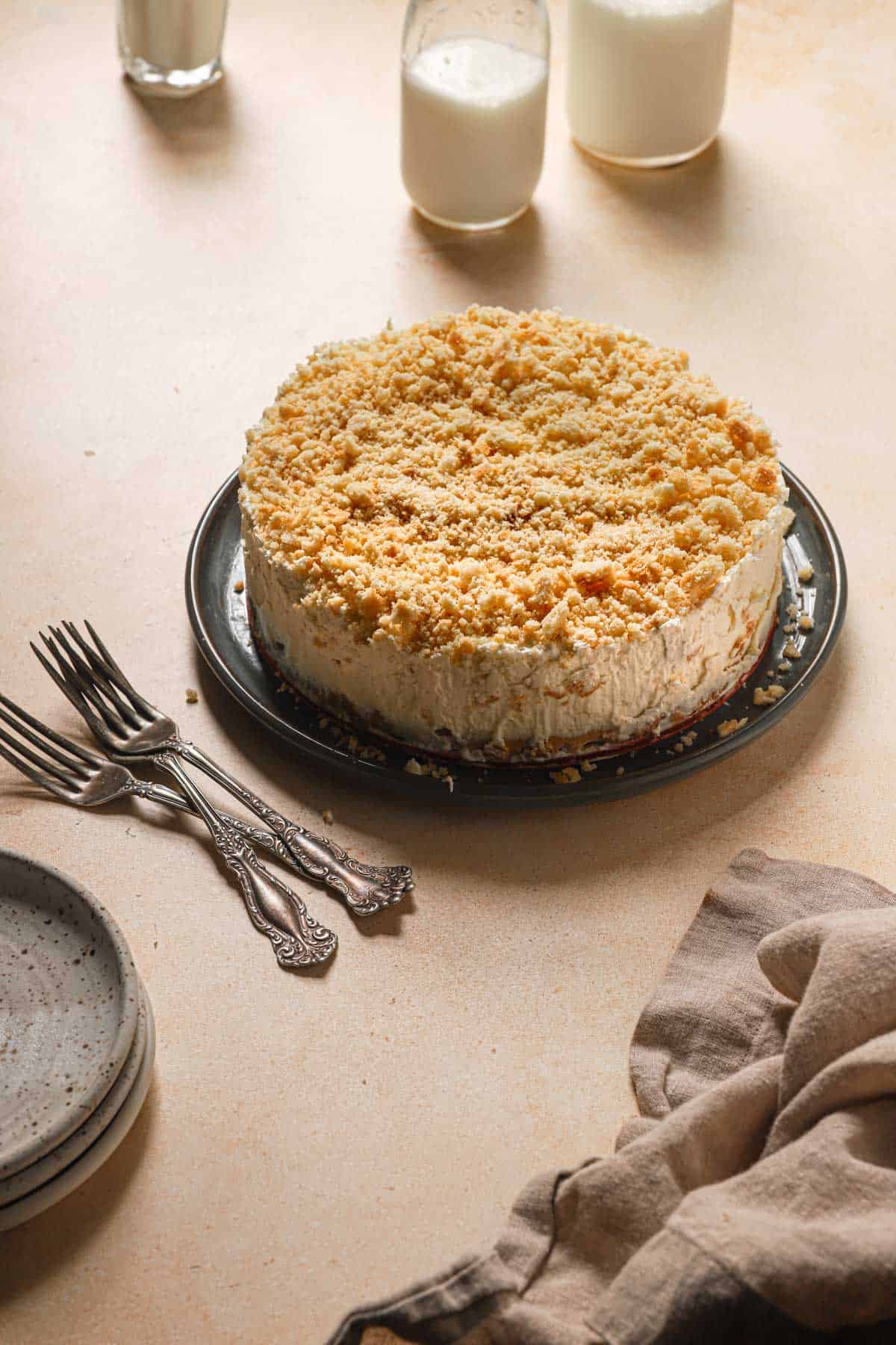 Israeli Cheesecake a no-bake culinary experience