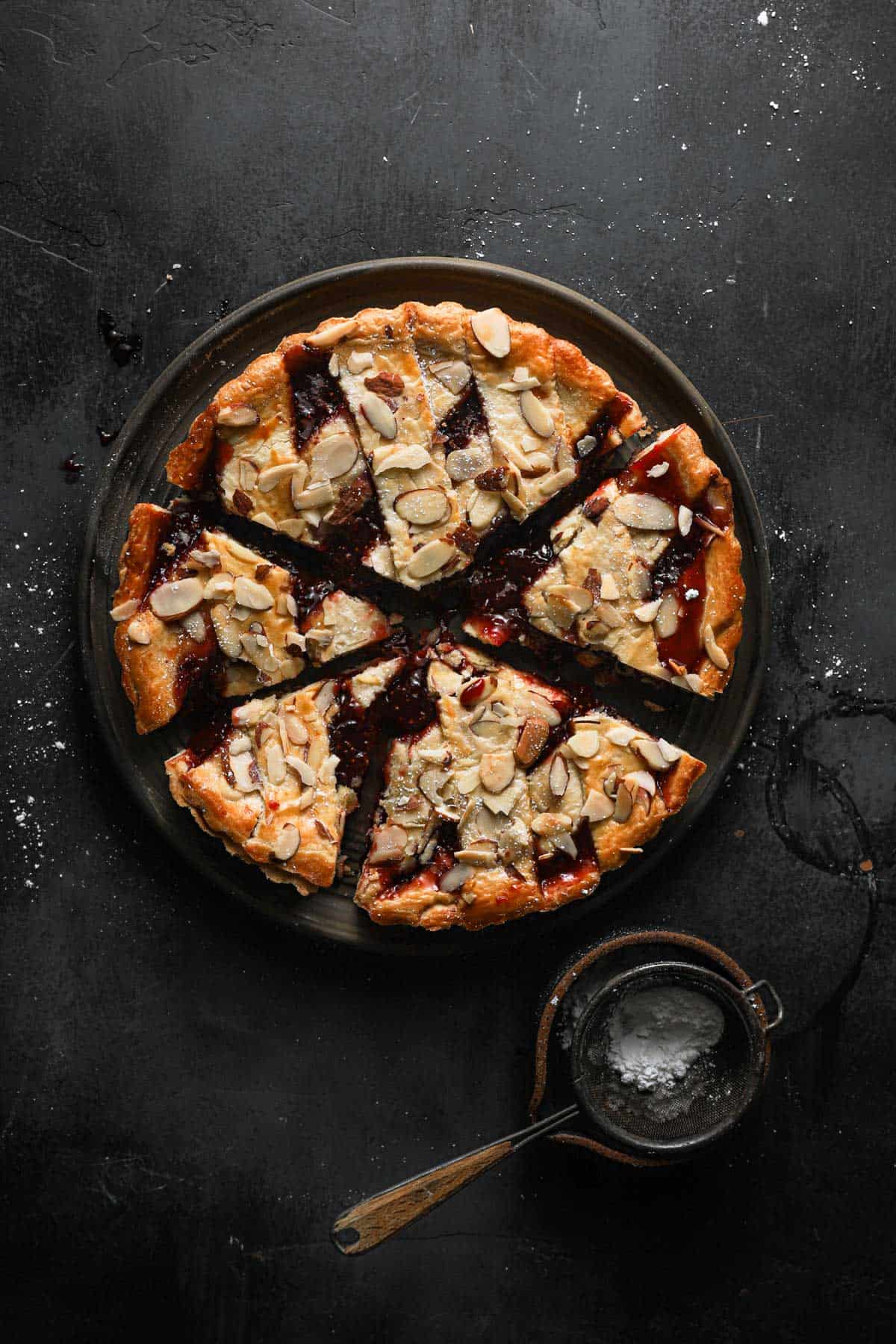 Strawberry Crostata, Italian style recipe