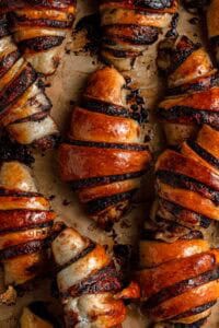 Israeli chocolate rugelach