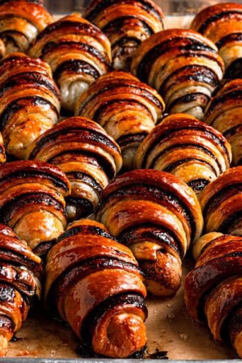 Israeli chocolate rugelach