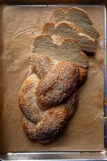 Vegan Challah (water challah), Easy And Fast Recipe