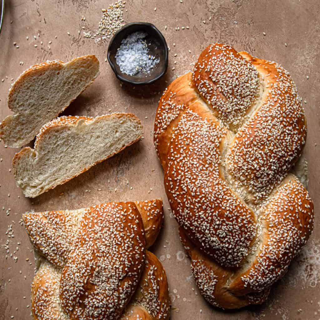 Vegan Challah (water challah), Easy And Fast Recipe