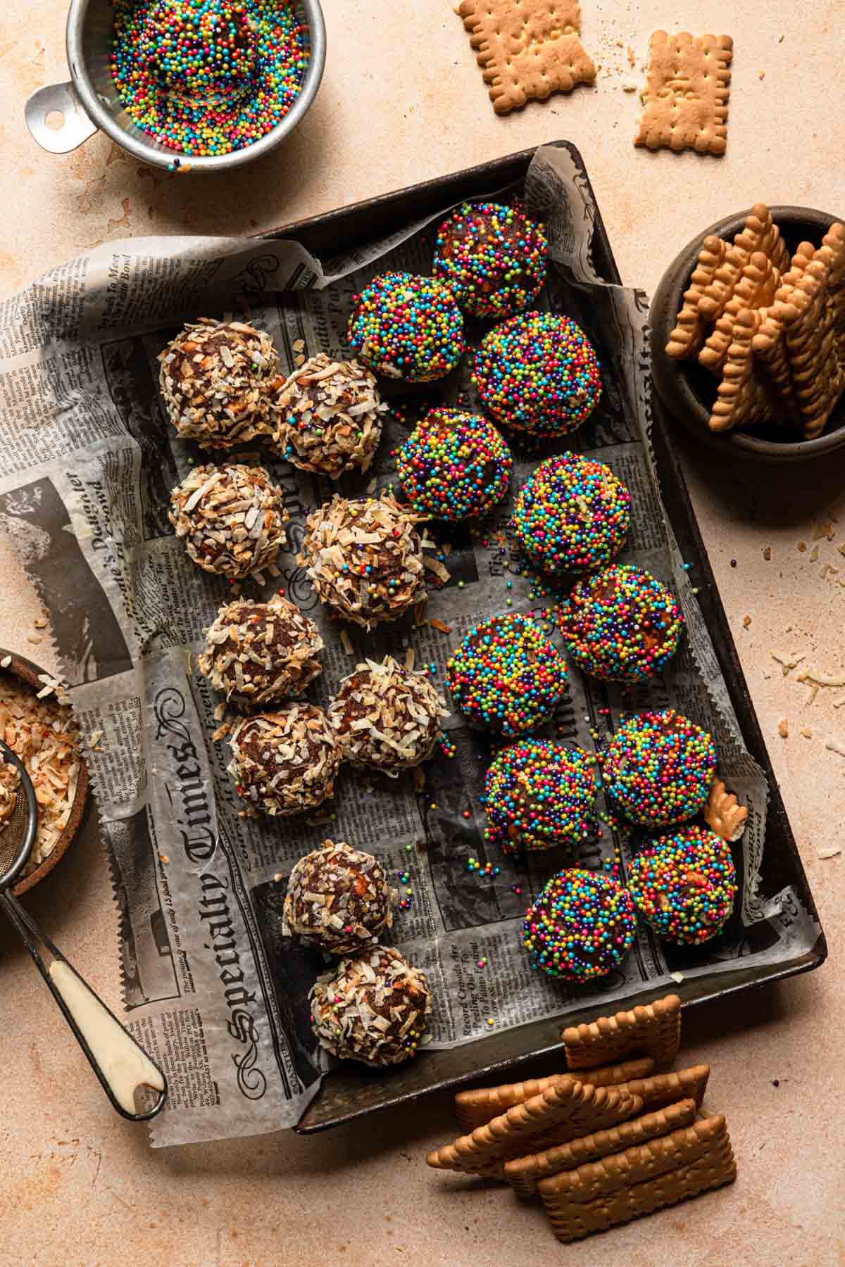Israeli Chocolate Balls Recipe (With a Dairy Free Option)