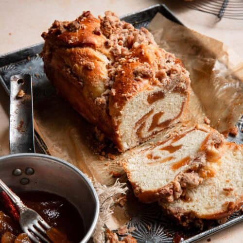 Candied Apple Babka Recipe - One Sarcastic Baker