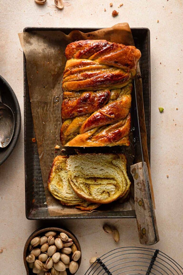 Pistachio Babka Recipe from scratch - One Sarcastic Baker