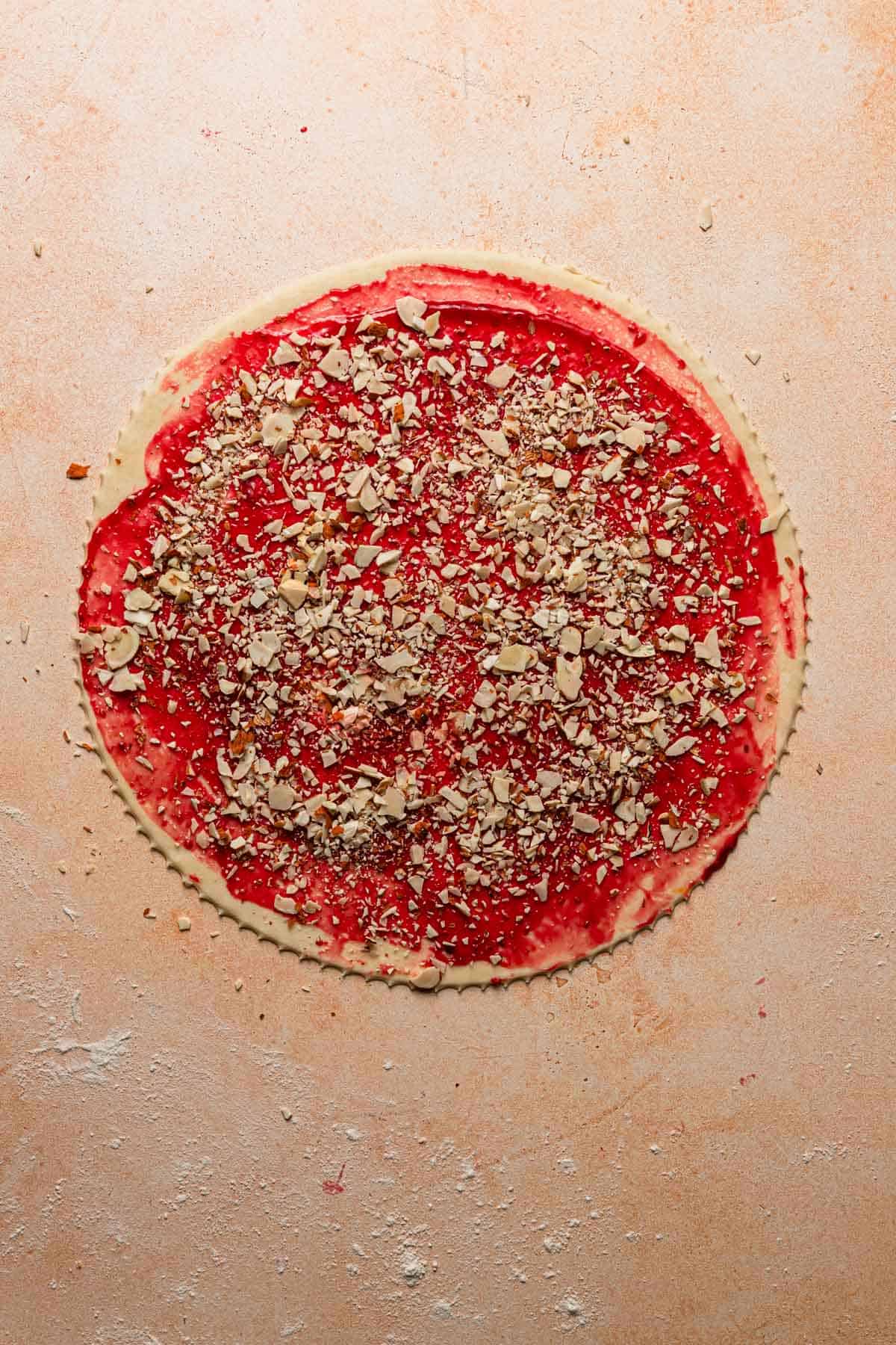 Raspberry Rugelach With Cream Cheese Dough