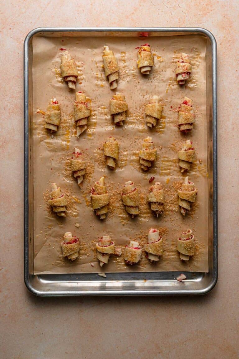 Raspberry Rugelach With Cream Cheese Dough