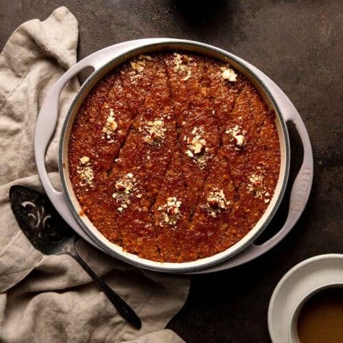 Semolina Cake Recipe Basbousa
