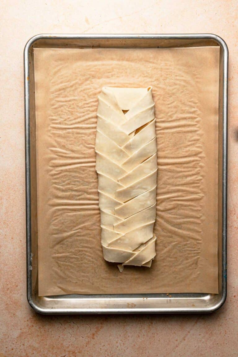 Flaky Almond Pastry with Cream Cheese Dough