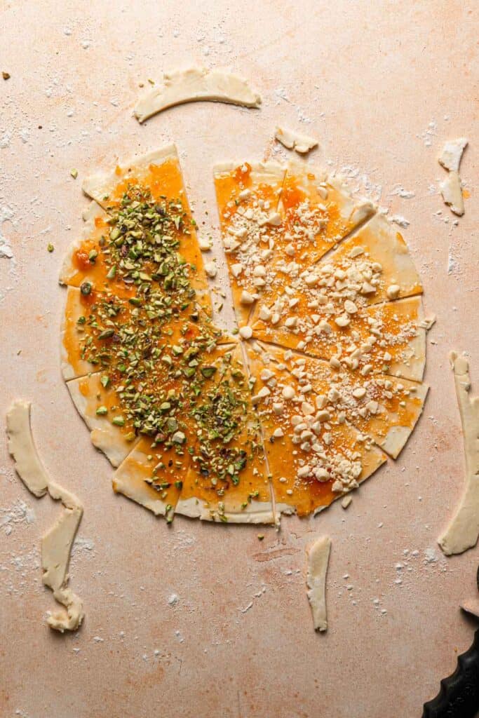 Apricot Rugelach Recipe with a twist