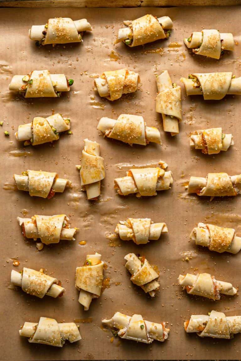 Apricot Rugelach Recipe with a twist