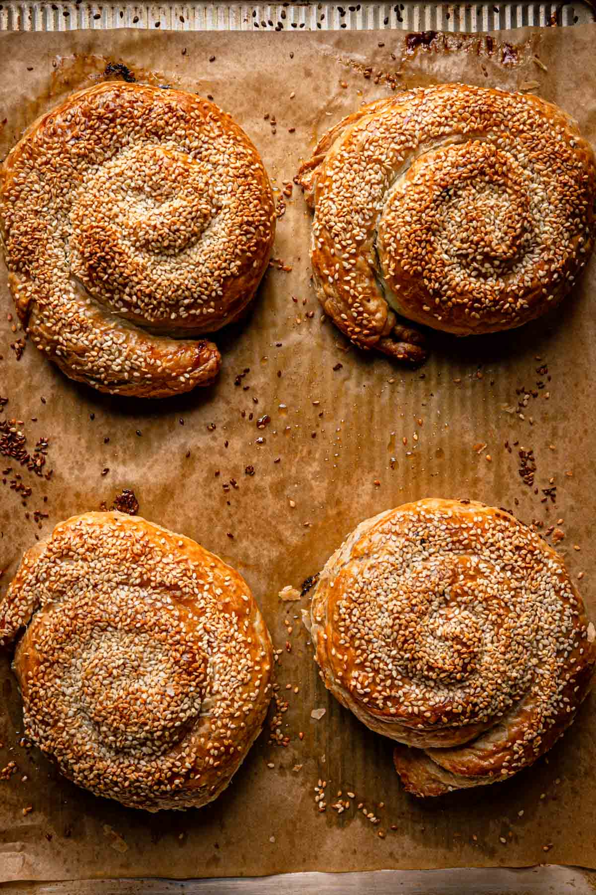 Spinach Bourekas - Crispy Israeli Style Recipe